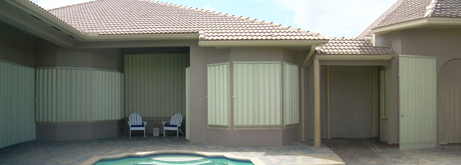 Accordion Shutters - Town & Country Industries